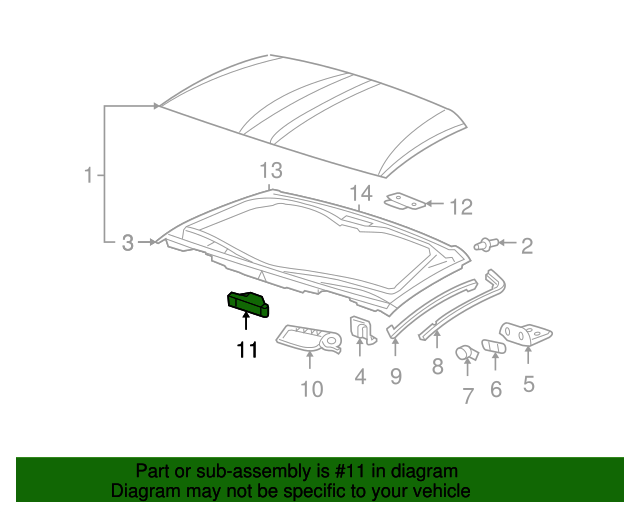 15923275 GM Striker | GM Parts Store