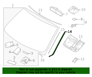 86130-S8000 - Side Molding - 2020-2023 Hyundai Palisade | World OEM ...
