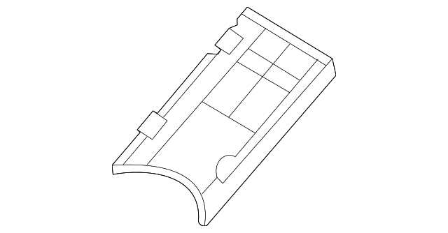 Genuine Upper Trim Blank Cover for 2020-2023 Hyundai Palisade | Part ...