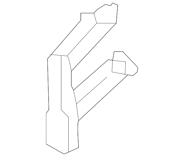 1995-2004 Toyota Tacoma Apron Assembly Brace 53706-35010 | Toyota Parts