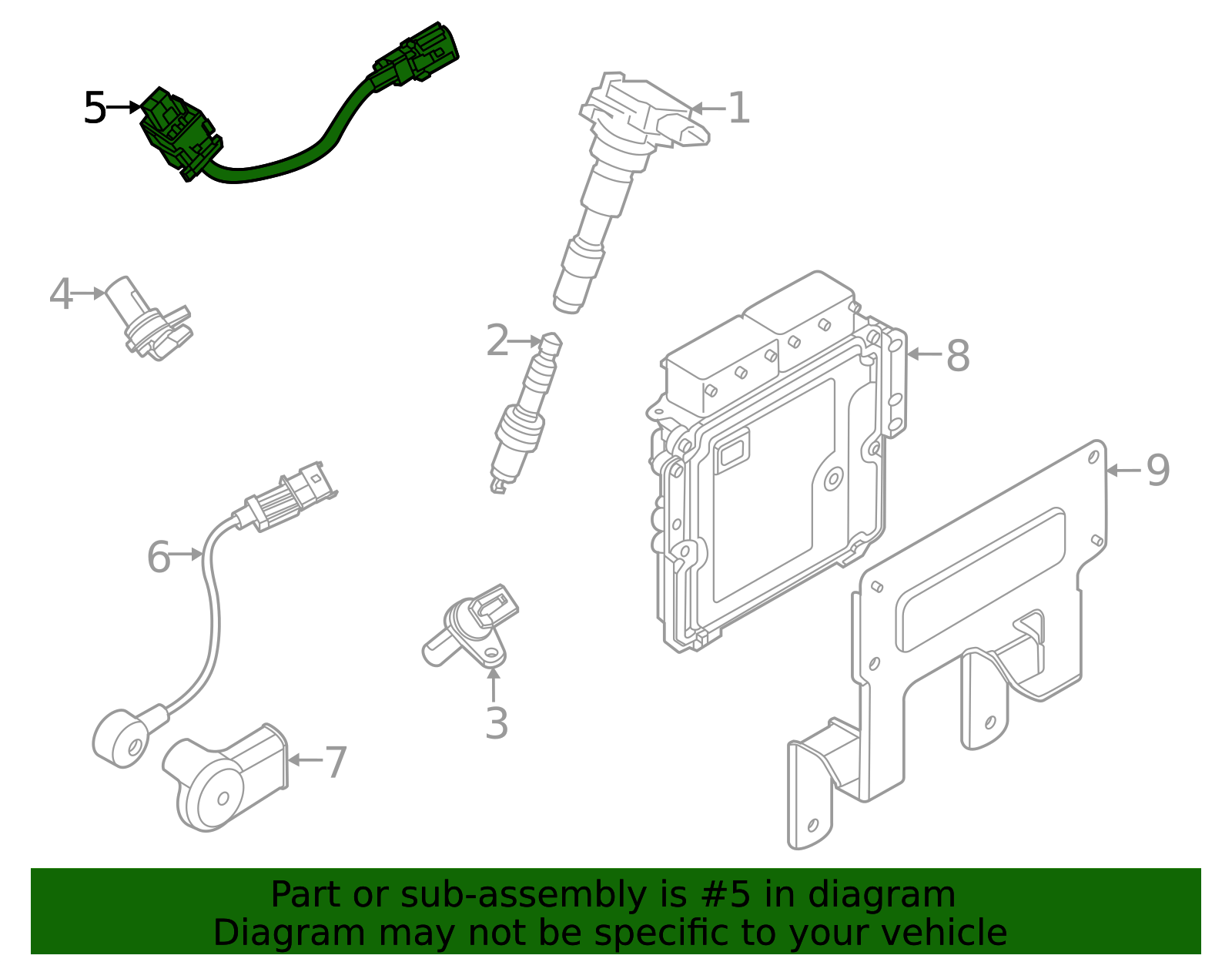 2021-2025 Genesis Extension Wire Cmps 39352-3N100 | Retail Performance ...