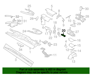 955-652-107-00 - Power Outlet 2003-2024 Porsche | AutoNationParts.com