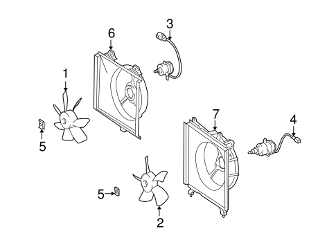 Cooling Fan for 1999 Lexus ES300 | Lexus of Pembroke Pines Parts