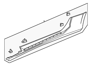 84857846 - Molding 2017-2023 Chevrolet Camaro | GM Parts Warehouse
