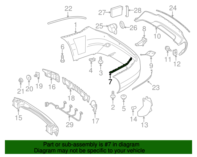 204-880-07-30 - Side Retainer 2012-2015 Mercedes-Benz | Mercedes-Benz ...