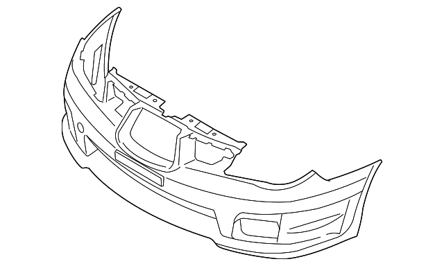 Genuine OEM Bumper Cover Part# 55504FE020 Fits 2006-2007 Subaru Impreza ...