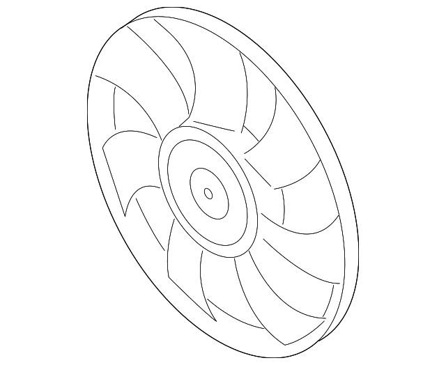 25231-1C333 - Fan Blade - 2006-2011 Hyundai Accent | Joseph Airport Hyundai