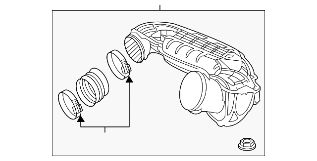 Genuine OEM GM Part - Duct 2020-2023 GMC Sierra 1500 84943352 - Parts ...