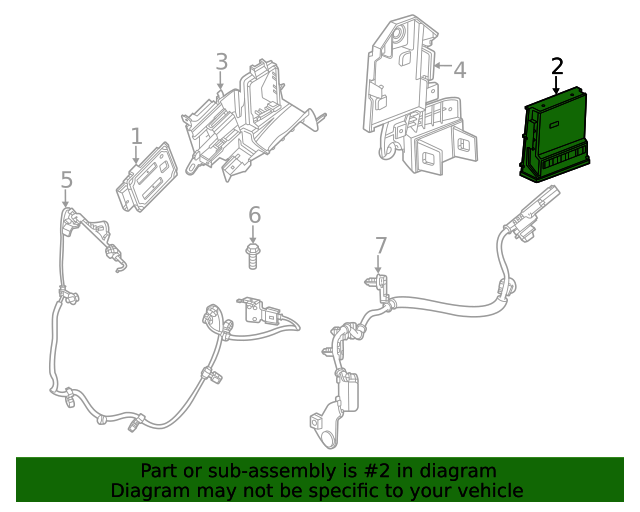 2021-2023 GM Lighting Control Module 13542923 | Auto Parts Express