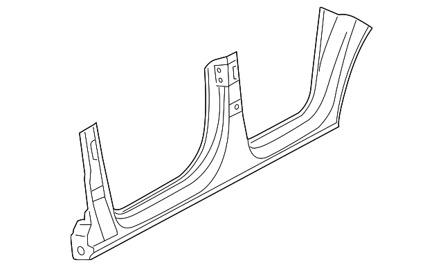 2009-2017 Audi Rocker Panel 8R0-809-848-A | Audi USA Parts