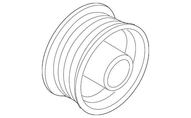 2003-2015 Mazda Pulley L813-18-W11 | RealMazdaParts.com