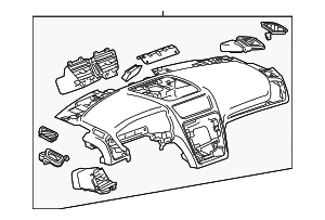 GM Parts | Upper Dash Panel - (84383173) | GM Parts Store