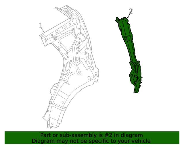 2020-2021 Kia Soul Tail Lamp Pocket 71550-K0000 | TascaParts.com