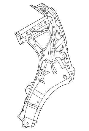 71602-K0500 - Quarter Panel 2023-2025 Kia Soul | Kia.Parts Store