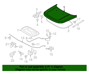 2005-2016 Land Rover Hood BKA780040 | JaguarParts.com