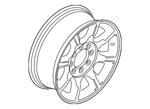 2011-2014 Ford Wheel, Alloy BC3Z-1007-C | OEM Parts Online
