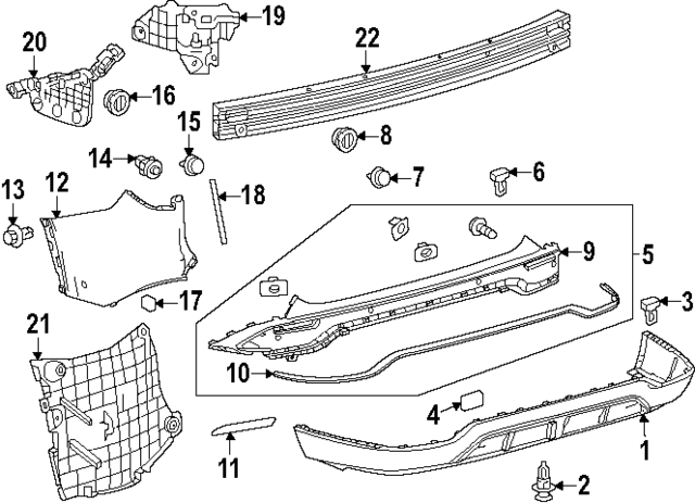52159-0E936 - Bumper Cover 2024 Lexus TX500h | Longo Lexus Parts