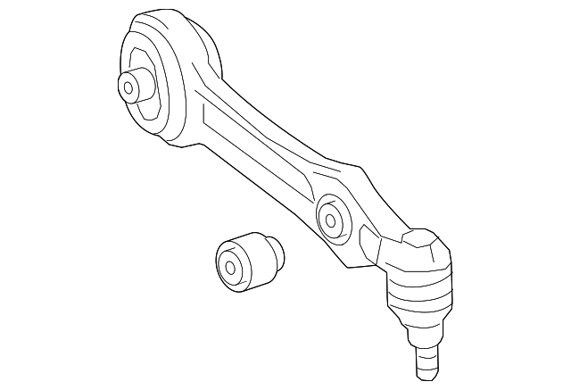 222-330-95-01 - Lower Control Arm 2015-2021 Mercedes-Benz | Mercedes ...