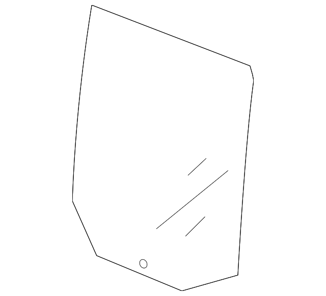 2007-2018 Jeep Door Glass 55395735AA | Mopar Parts Canada