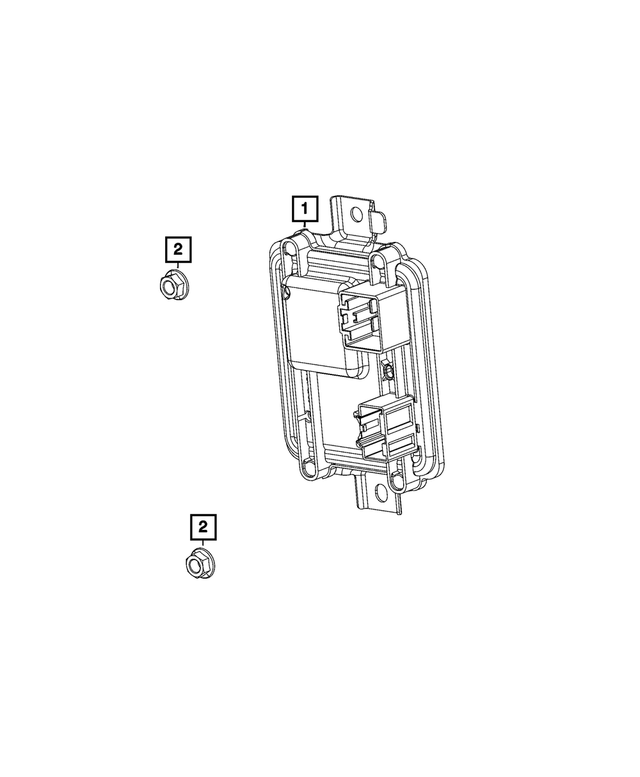 2023-2024 Jeep Electronic Limited Slip Differential Module 68604275AA ...