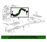 2013-2018 GM Exhaust Front Pipe 95437532 GM | GMPartsDirect.com