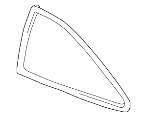 73810-S02-000 - Molding Assembly, R Quarter - 1996-2000 Honda Civic ...