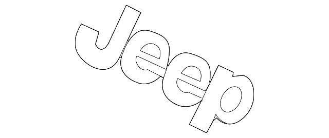 2011-2015 Jeep Grand Cherokee Nameplate 5182390AB | TascaParts.com