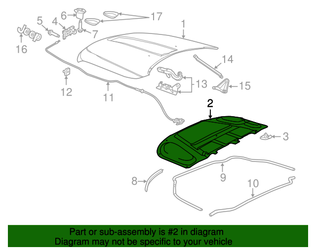 2012-2019 Jeep Grand Cherokee Insulator 68088724AD | TascaParts.com