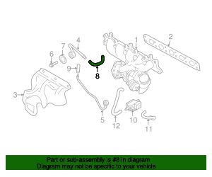 31439472 - Upper Return Hose 2004-2016 Volvo | AutoNationParts.com