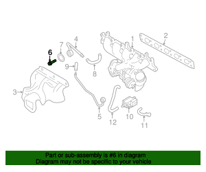 2000-2016 Volvo Water Pipe Screw 968179 | TascaParts.com