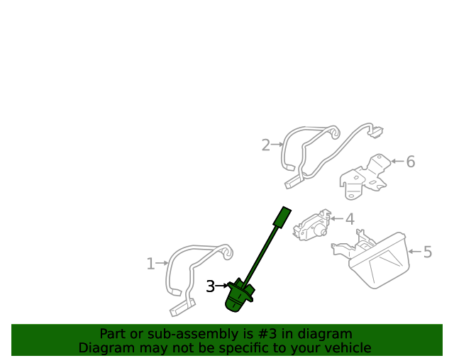 2019-2023 Subaru Ascent Rear Camera 86267XC00A | Subaru Parts Store