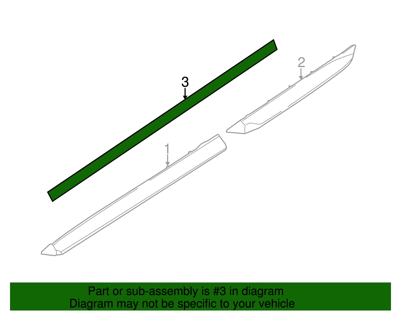 2013-2020 Nissan Pathfinder Seal 80839-3JA0B | Nissan Parts OEM