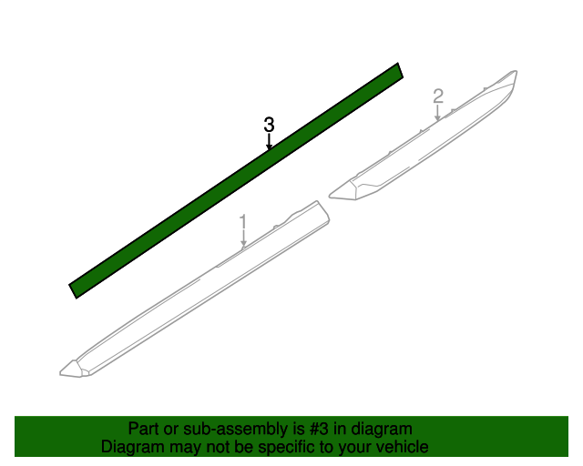 2013-2020 Nissan Pathfinder Seal - Driver's Side (LH) 80839-3JA0B ...