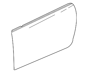 2011-2015 Cadillac CTS Door Shell 20976731 | GMPartsDirect.com