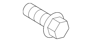 2001-2021 Mazda Lower Bracket Bolt 9YA0-10-607 | TascaParts.com