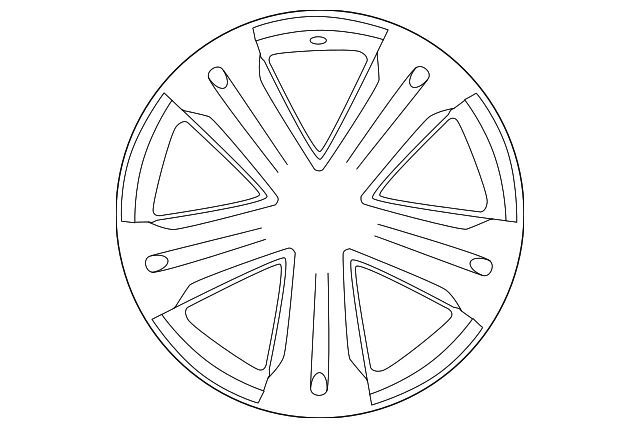 2008-2013 Toyota Highlander Wheel Disc 19 Inch 42611-0E150 | OEM Parts ...