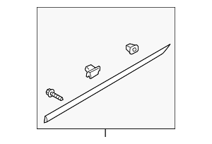 2019-2020 Kia K900 | Body Side Molding | 87722-J6000 | Kia Auto Parts