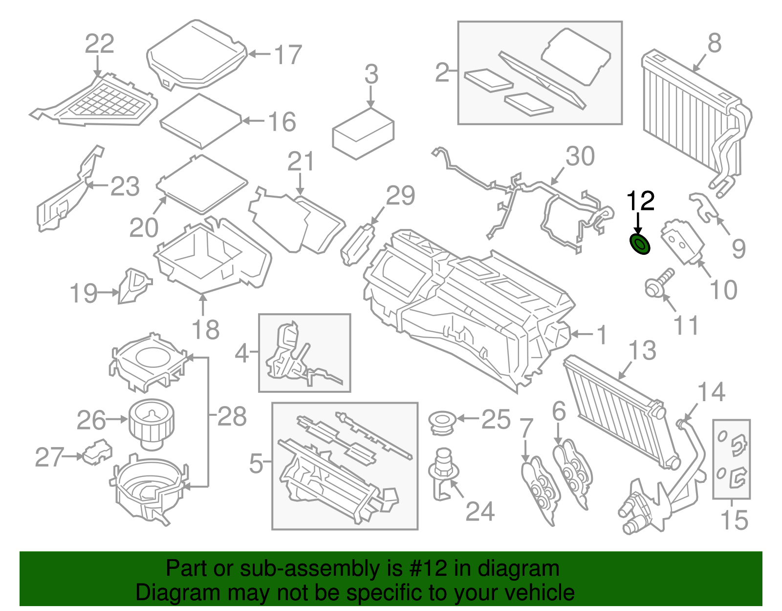 64506909894 - 2014-2019 BMW A/C Line O-Ring (64-50-6-909-894) | BMW of ...