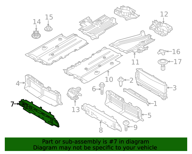 2019-2023 Volvo XC40 Lower Guide 31455418 | OEM Parts Online