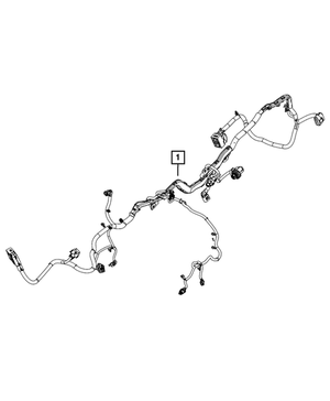 2023-2024 Jeep Grand Cherokee Powertrain Wiring 68487092AF | Mopar eStore