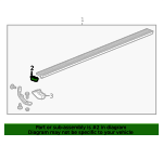 2019-2022 GM Assist Step Finish Cap 84212674 | GMPartsDirect.com