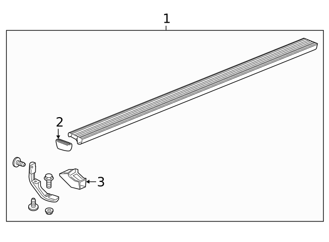GM Parts | Running Board Step - (84676693) | GM Parts Store