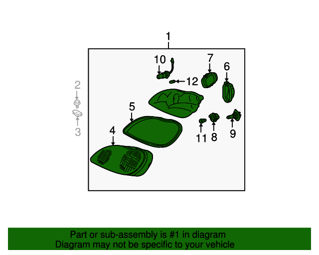 2000-2002 Mercedes-Benz Headlamp Assembly - Right 220-820-06-61 ...