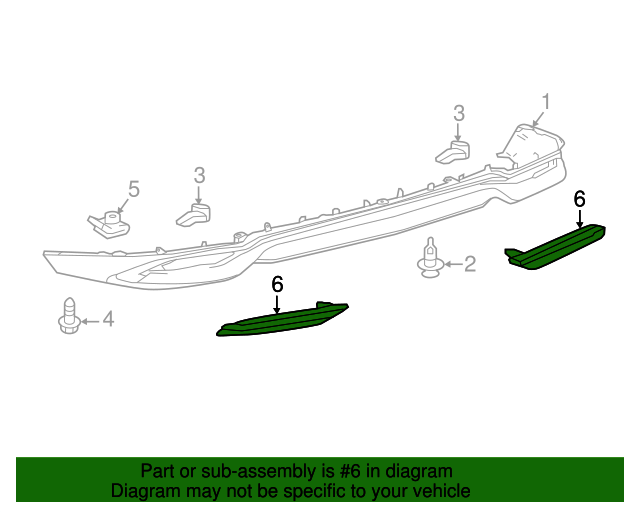 2016-2019 Lexus RX450h Hole Cover 52591-0E080 | OEM Parts Online