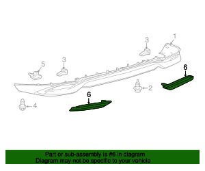 2016-2019 Lexus RX450h Hole Cover 52591-0E080 | OEM Parts Online