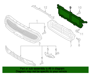 86958-G5000 - Duct 2017-2019 Kia Niro | Kia.Parts Store