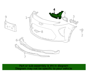 2022-2023 Chevrolet Bolt EUV Front Driver Side Bumper Fascia Outer Air ...