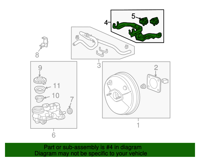46468-TM8-A00 - Bracket 2010-2014 Honda Insight | Honda Parts Online