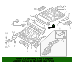 B45A-54-7Y2 - Rear Brace - 2014-2018 Mazda 3 | Mazda Swag