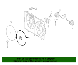 2008-2016 Toyota Fan Blade 16361-0P170 | Toyota Parts Center